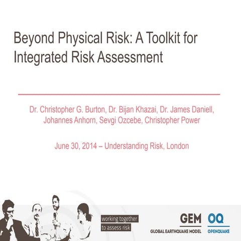 Beyond Physical Risk: A Toolkit for Integrated Risk Assessment | PDF
