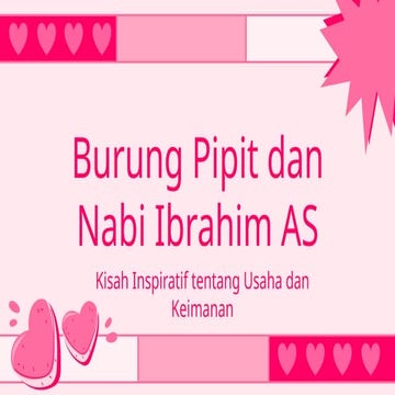 Materi Pesantren Ramadan Burung Pipit dan Nabi Ibrahim AS.pptx