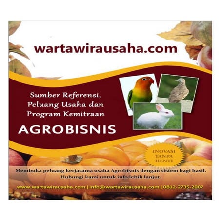 Pedoman Teknis Sukses Wirausaha Budidaya Mujair | PDF