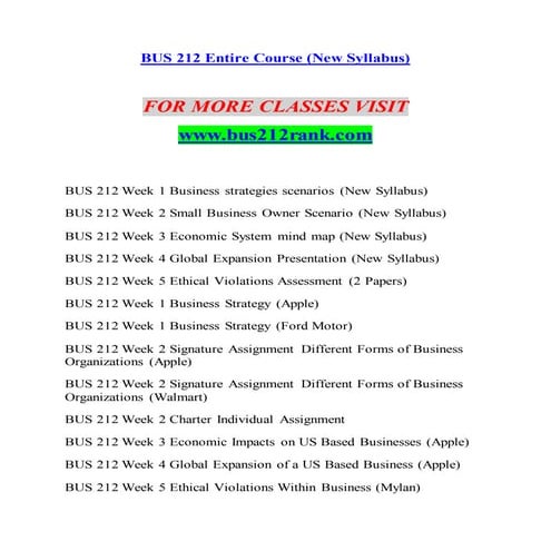 BUS 212 RANK Inspiring Innovation--bus212rank.com