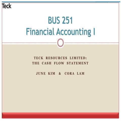 Bus 251 Midnight Version | PPTX | Business Accounting & Finance | Business