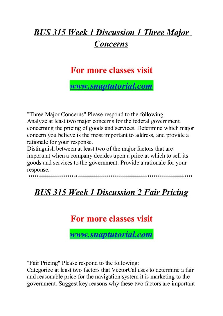 Bus 315 Effective Communication / snaptutorial.com