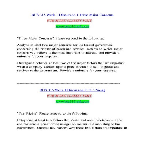 BUS 315 RANK Achievement Education--bus315rank.com