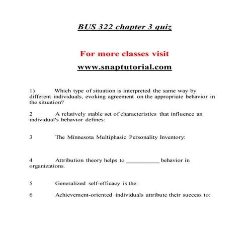 BUS 322 Technology levels--snaptutorial.com | Human Resources | Business