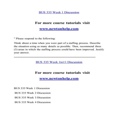 MGT 334 help A Guide to career/Snaptutorial | PDF