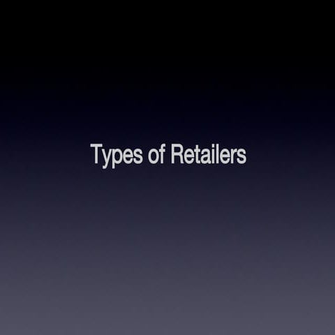 Understanding the History of Disruptions in Retailing | PPTX