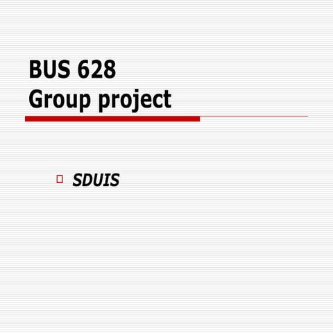 Bus 628 | PPT