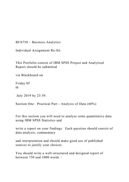 Descriptive Statistics - SPSS | DOCX | Science
