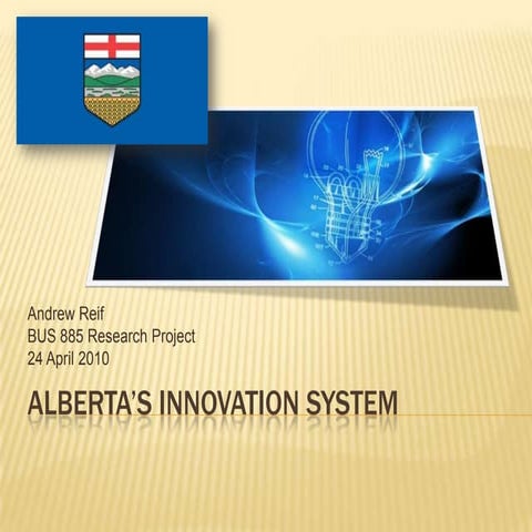 Alberta’s Innovation System | PPTX
