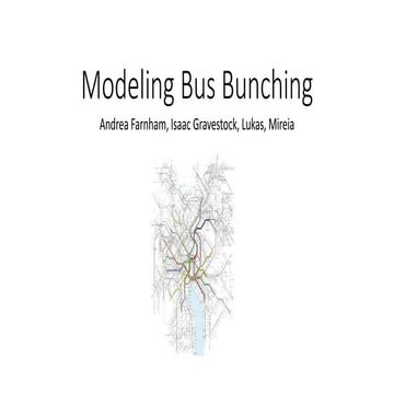 Modeling Bus Bunching | PDF