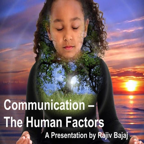 Communication - Human Factors | PPT