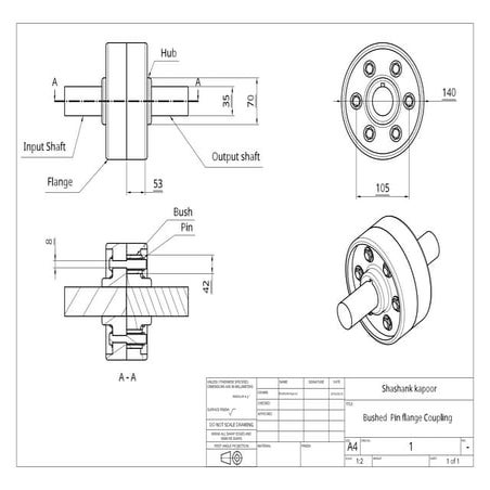 Bushed pin flange coupling | PDF