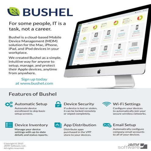 Bushel Product Sheet | PDF