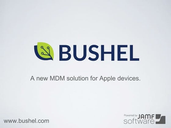 Bushel Product Sheet | PDF