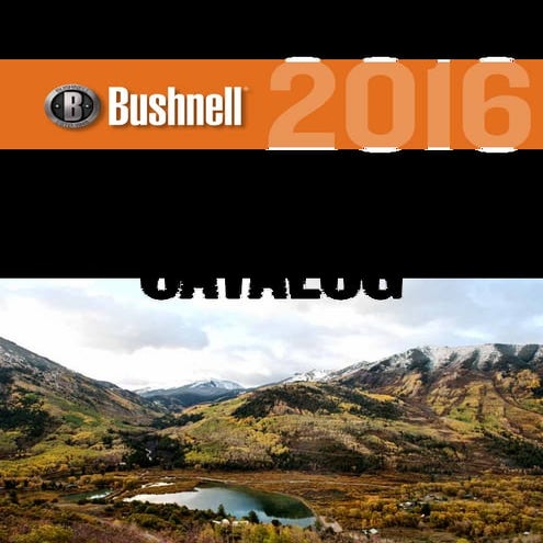 Bushnell catalogue 2016 | PDF