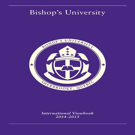 Bishop university-viewbook-2015-international-web | PDF