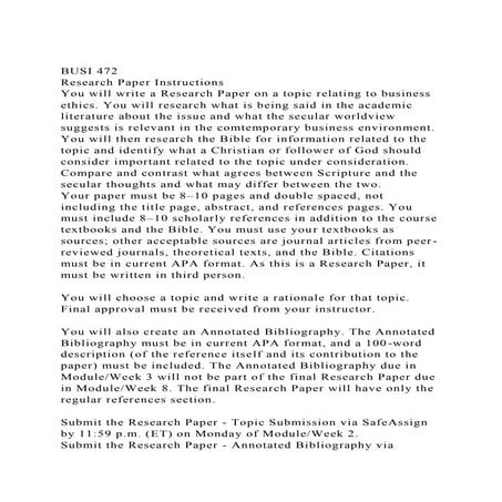 Biographical Study – Outline InstructionsHaving examined the sto