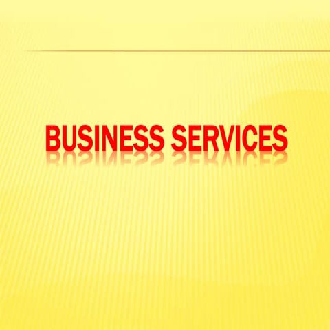 business services | PPTX