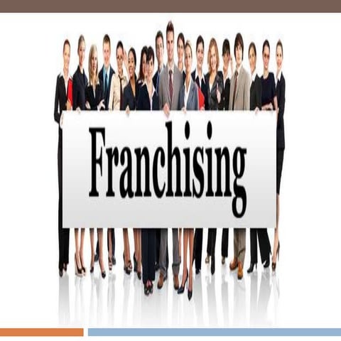 Franchising | PPT