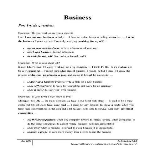 Business | PDF