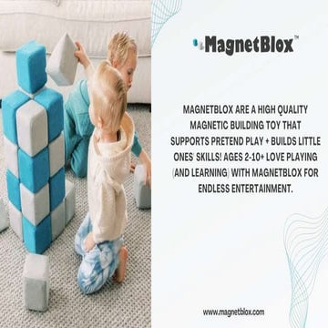 Large Magnetic Building Toys | MagnetBlox | PPT