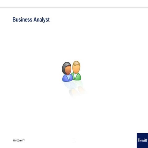 Business Analyst | PPT