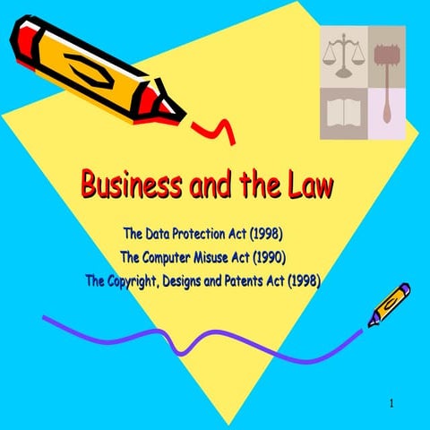 Business And The Law | PPT | Crime & Harmful Acts to Individuals ...