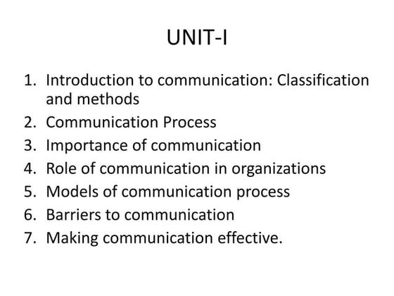 Fundamental of communication | PPT