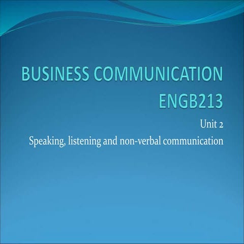 business-communication-unit-2-speaking-listening-and-non-verbal ...