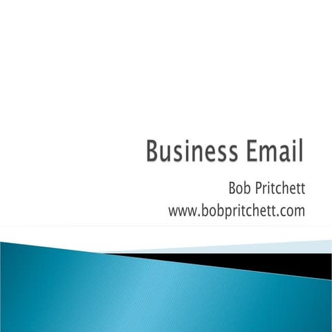 Business Email Training | PPT