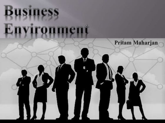 Business environment for mba | PPT