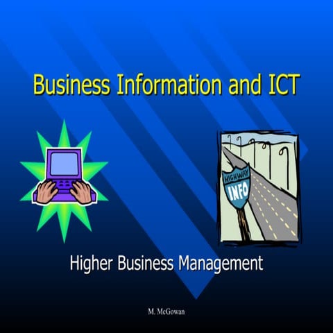 Business Information and ICT | PDF