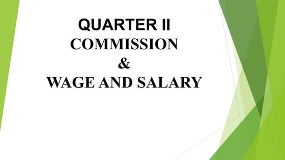 Business Mathematics - Quarter 2 - Week 1 | PPTX