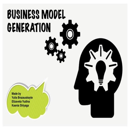Business model generation by designers | PPT