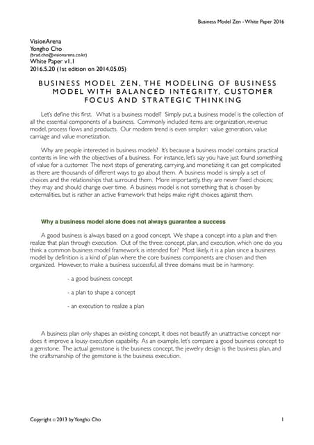 Business Model ZEN Coach Training Program | PPT