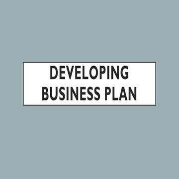 Business plan meaning with example and definition | PDF