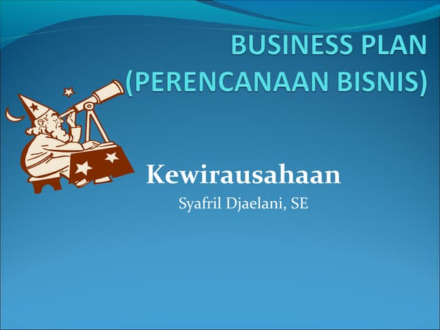 BUSINESS PLAN materi semester tiga .pptx