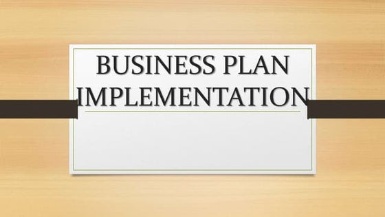 Business Plan Template | PDF