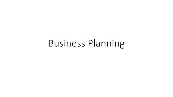 Entrep Business Plan for Senior High School Students | PPTX | Business ...