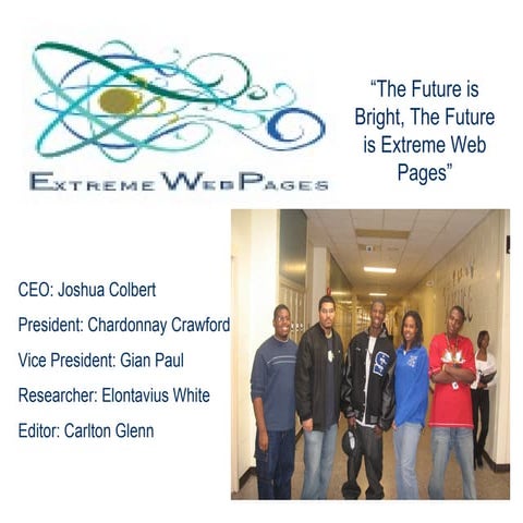 Extreme Web Pages Business Profile | PPT