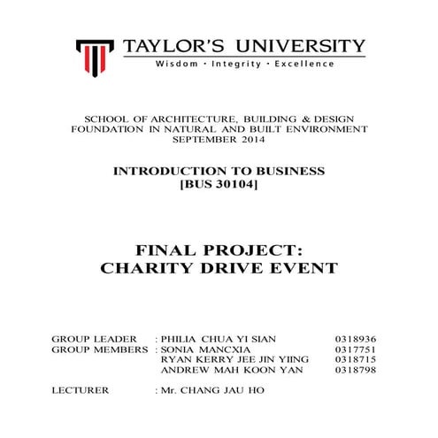 Business finalcial report | PDF
