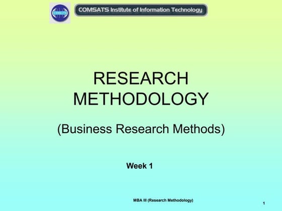 Lecture 01 Introduction to Business Research Methods.ppt