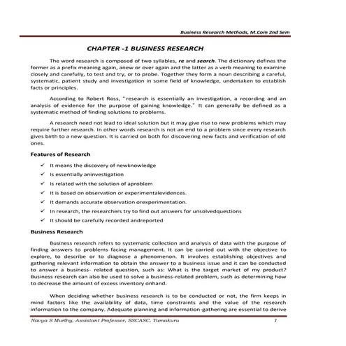 Research Process and Motivation for research | PPTX