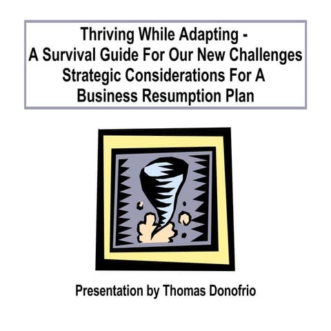Business Resumption Planning | PPT