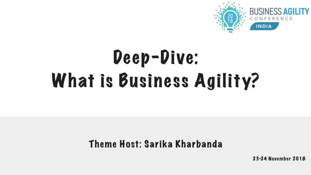 Business Agility Bingo - Deep dive | PPT Business Agility Bingo - Deep dive | PPT