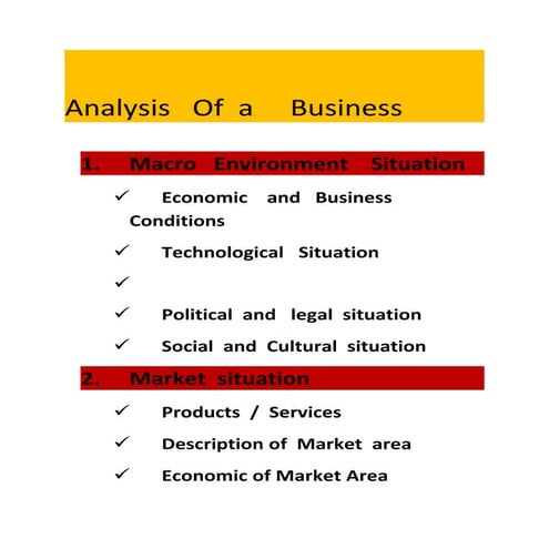 Business analysis | PDF