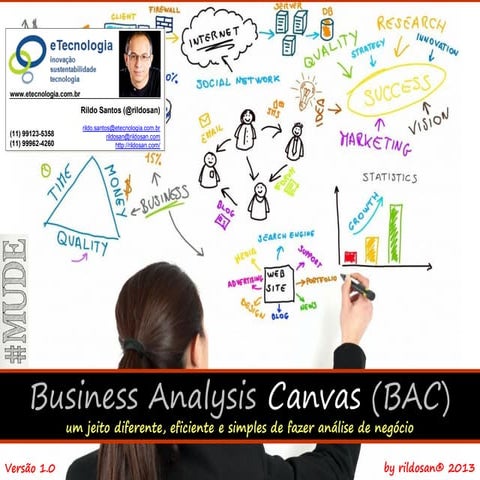 Business Analysis Canvas [Canvas para Análise de Negócio] | PDF