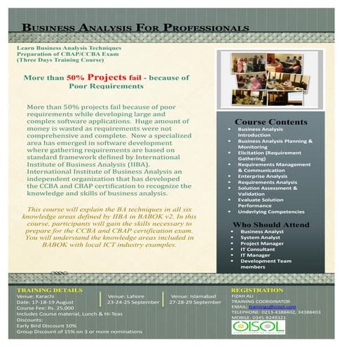 Business Analysis for professionals | PPTX