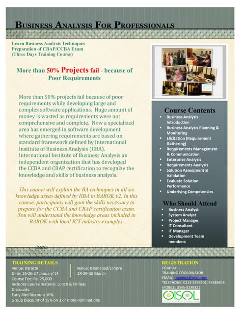 CREATING AND MAINTAINING A BCM PROGRAM | PPT