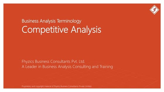 Business Analysis Terminology Business Analyst Pdf